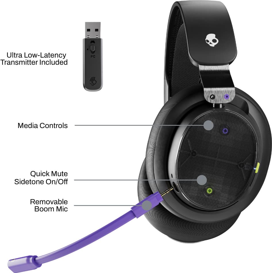 Skullcandy PLYR trådløst gaming-headset - Elkjøp