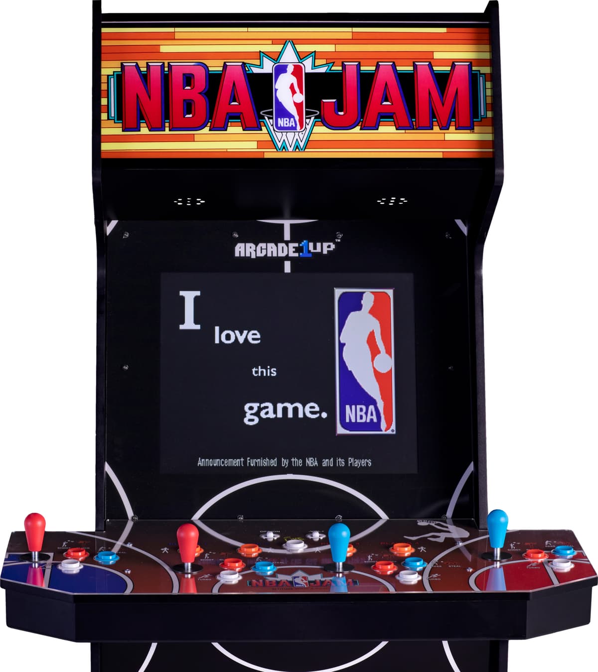Arcade 1 UP NBA Jam arkademaskin Shaq Edition - Elkjøp | Elkjøp