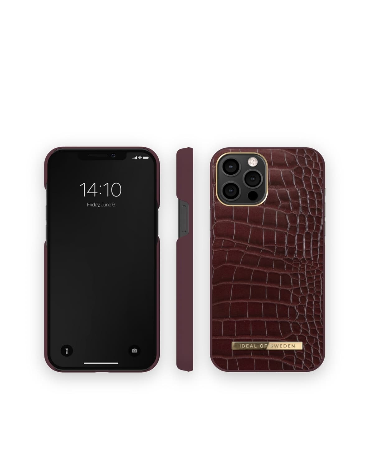 Atelier Case iPhone 12 PRO MAX Scarlet Croco - Elkjøp