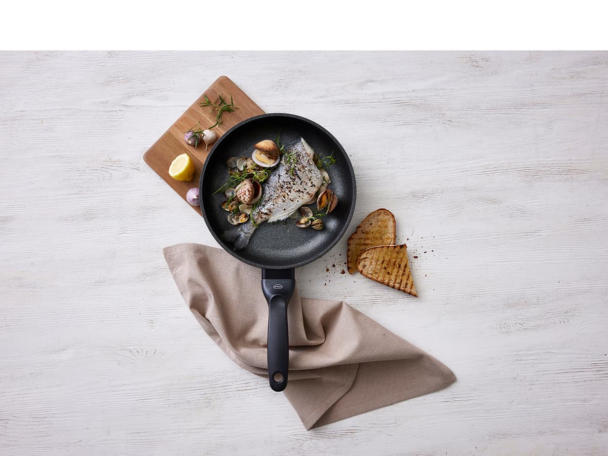 Rösle Cadini ProResist Frying pan Dia 28 cm Black - Elkjøp