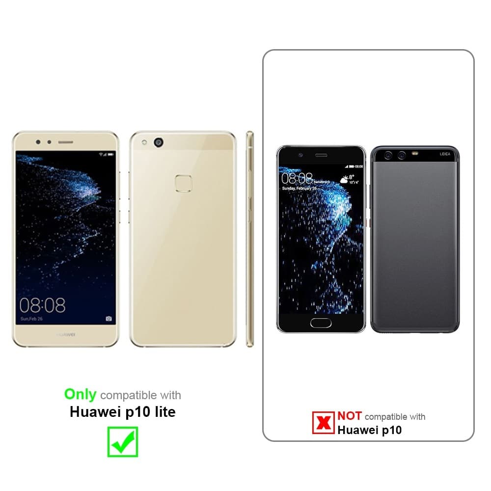 Huawei P10 LITE lommebokdeksel Blomster (lilla) - Elkjøp