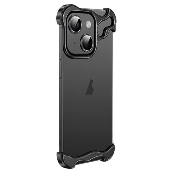 Høreværn i metal til iPhone 15 - Sort | Elgiganten