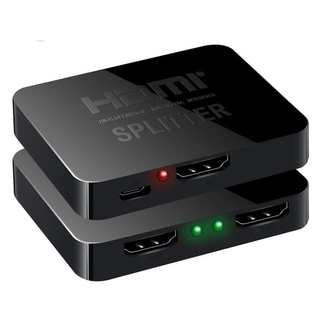HDMI Splitter for to porter - 3D og 4K - Elkjøp