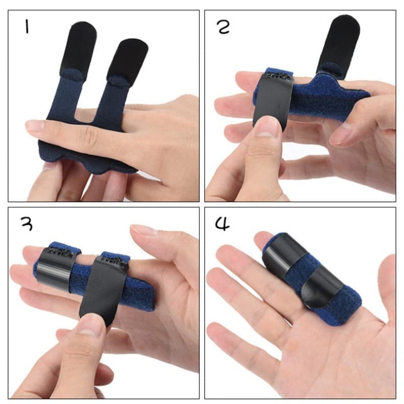 Fingerskinne / fingerstøtte / strekkfingerbandasje Sort - Elkjøp