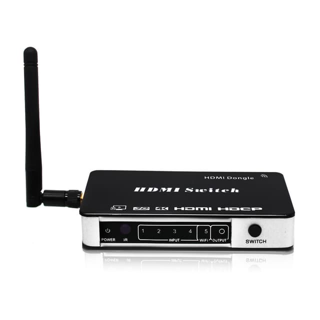Trådløs HDMI-svitsj med Miracast Mirascreen wifi-adapter for Chromecast ...