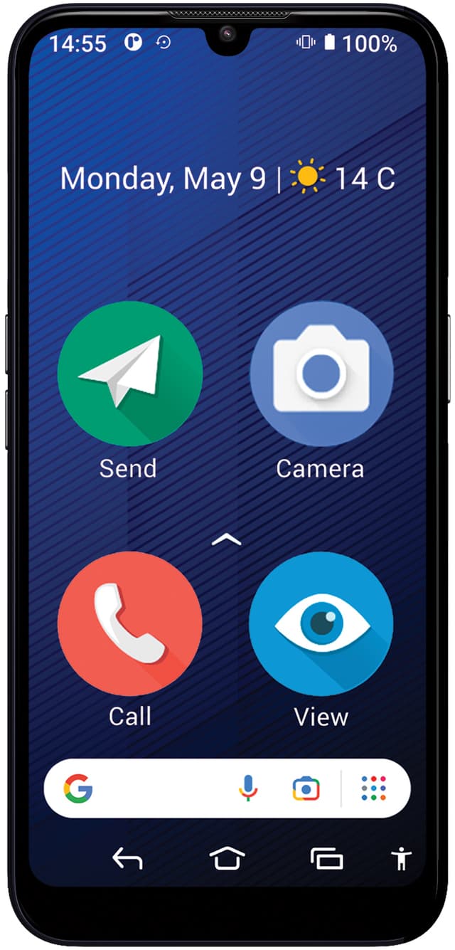 Doro 8210 smartphone 4/64GB (blå) - Elgiganten