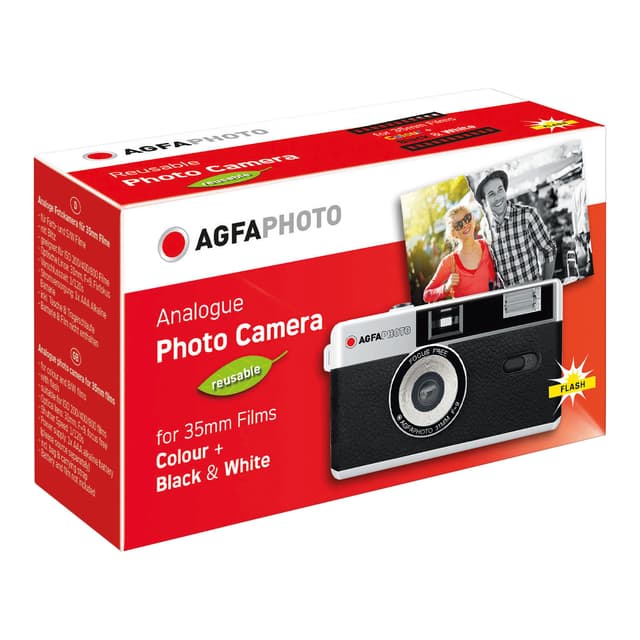Agfaphoto Reusable Camera 35mm Black - Elkjøp | Elkjøp