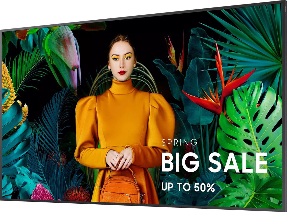Samsung 75" QH75C 24/7 700 nits 4K Signage - Elkjøp