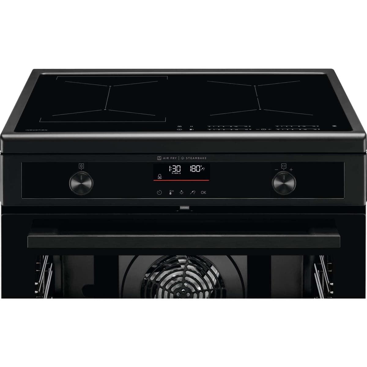Electrolux Komfyr LKI66891NK (Sort) - Elkjøp
