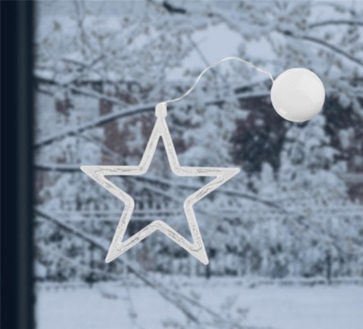 LED-lampe for julen, Stjerne - Elkjøp