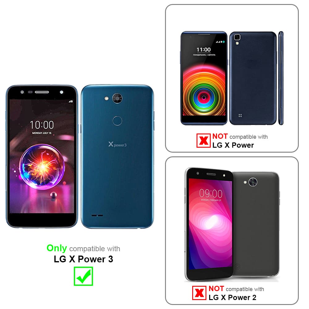 LG X POWER 3 Deksel med Halskjede (blå) - Elkjøp | Elkjøp