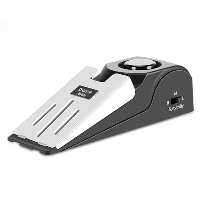 Smart Dörrstoppare 120dB Stöldskyddslarm för Hotell hemmakontor Skydd ...