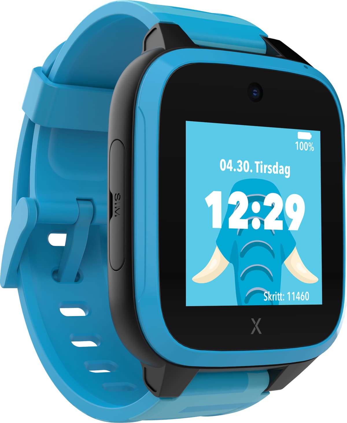 Xplora XGO3 XConnect Gen2 smartklokke for barn med SIM-kort (blå ...