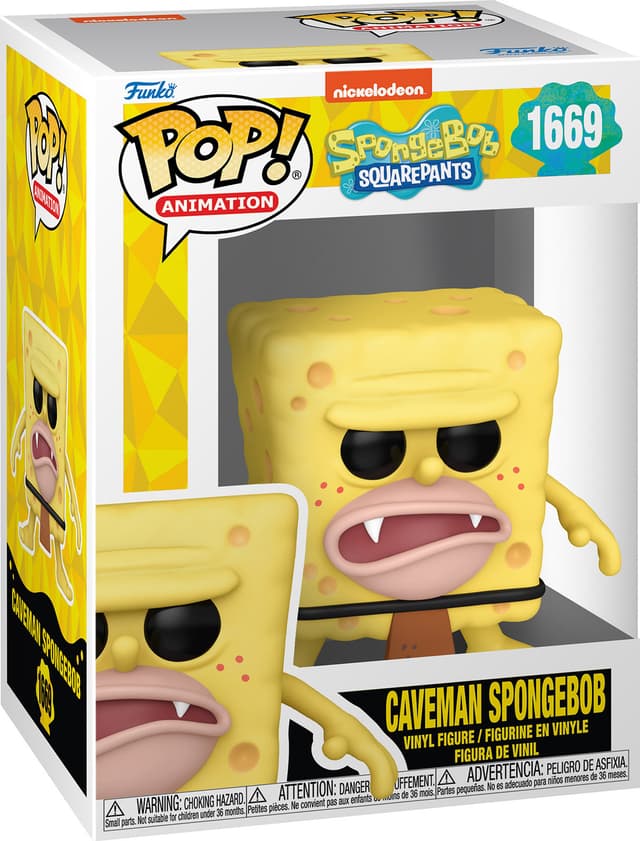 Funko SpongeBob SquarePants actionfigur (Caveman SpongeBob) - Elgiganten