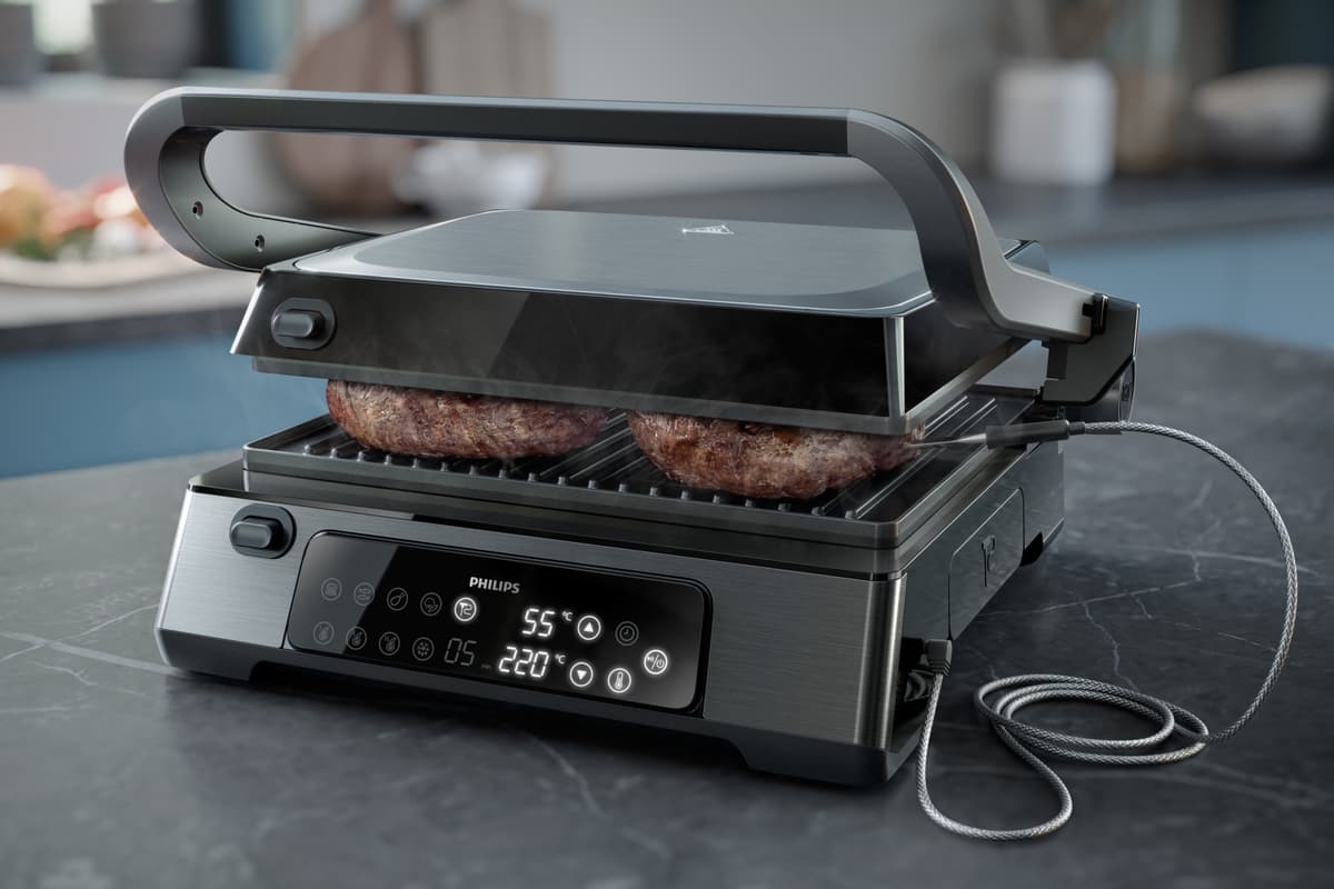 Philips 7000 Series elgrill HD6307/70 (svart) - Elgiganten - Elgiganten