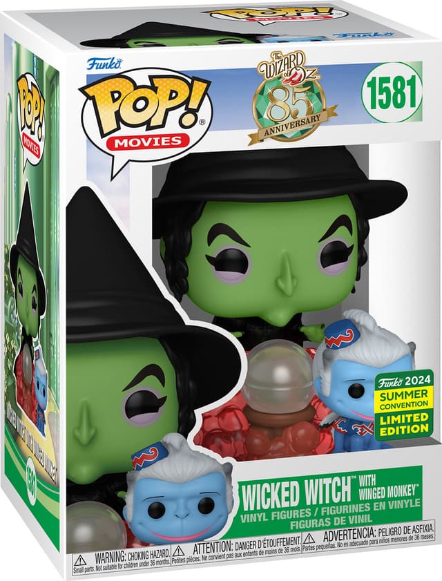 Funko The Wizard Of Oz actionfigur (Wicked Witch With Winged Monkey ...