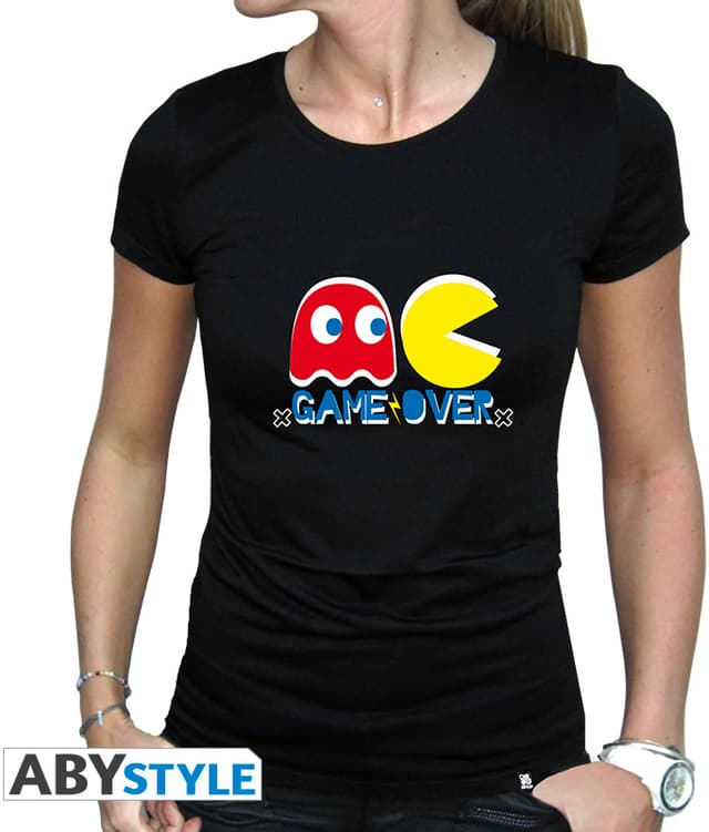 ABYStyle PAC-MAN Game Over T-paita (M) - Gigantti verkkokauppa