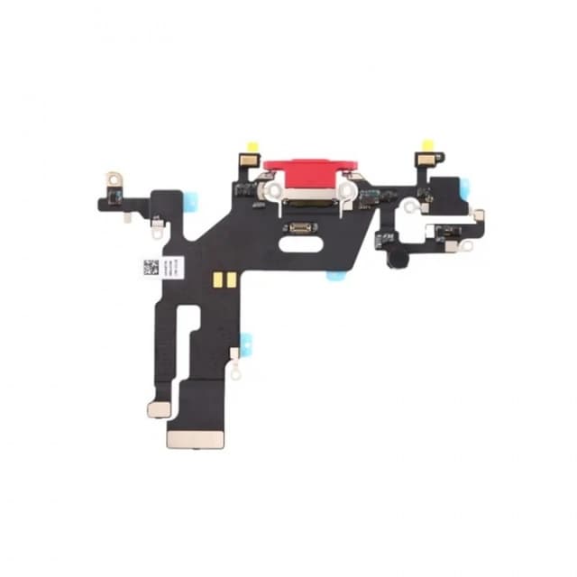 Laddkontakt med Flex till iPhone 11, Röd - Elgiganten - Elgiganten