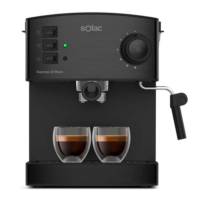 SOLAC Espressomaskin Taste Classic M80 Svart - Elgiganten