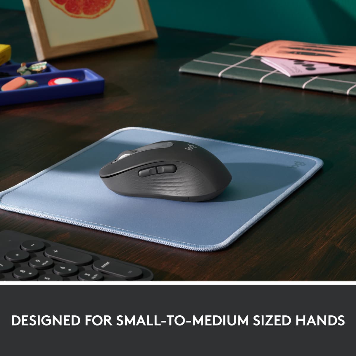 Logitech Signature M650 Large Wireless Mouse (grafitt) - Elkjøp | Elkjøp