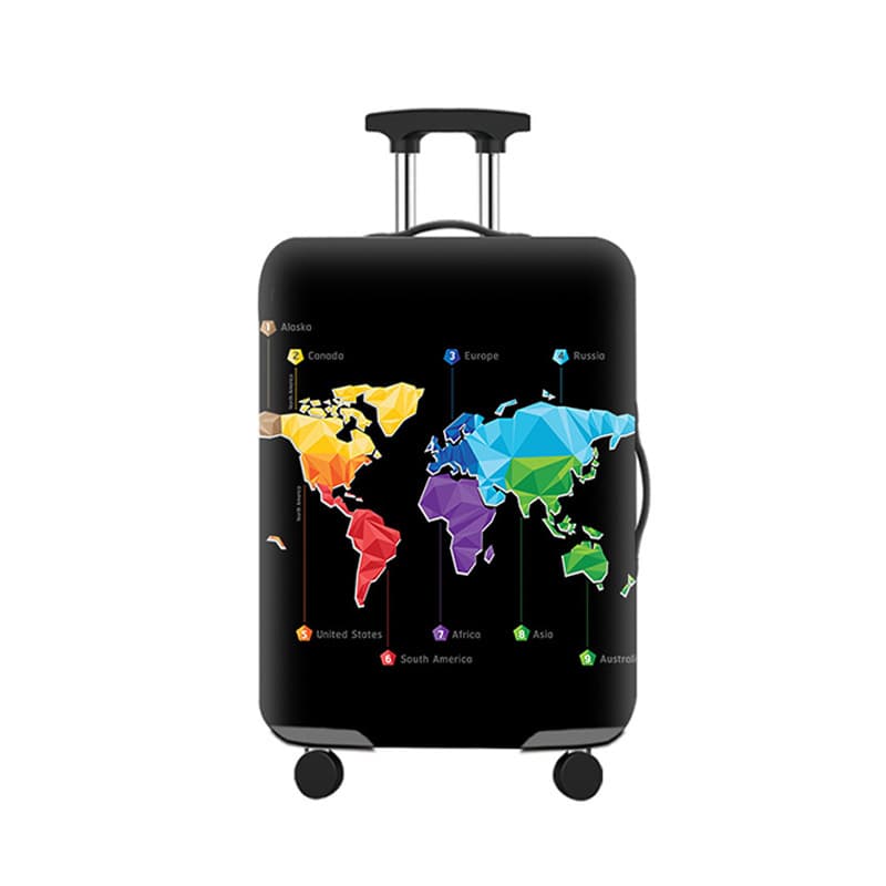 Skyddande resväskfodral, tjockt elastiskt bagagefodral M Diamantkartmønster - Elkjøp | Elkjøp