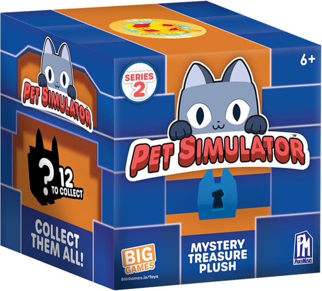 Play S2 Mystery Treasure plush box playset (Pet Simulator X) - Elkjøp