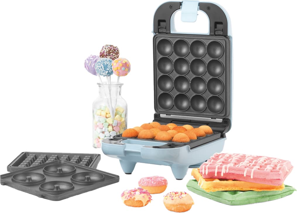 Petra 3-i-1 minisnacksmaskin 500005 (blå) - Elgiganten - Elgiganten