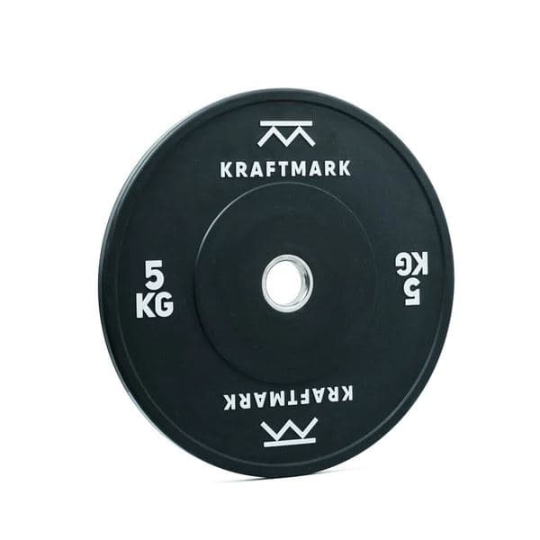 Kraftmark Vektskiver 50 mm - Bumper 2.0 5 kg - Elkjøp | Elkjøp