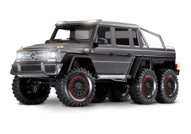 Traxxas TRX-6 Mercedes G63 AMG 6x6 RTR Silver - Elkjøp | Elkjøp