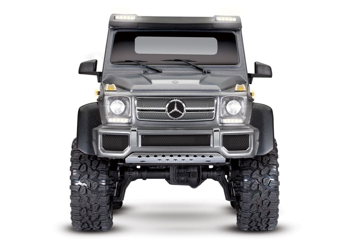Traxxas TRX-6 Mercedes G63 AMG 6x6 RTR Silver - Elkjøp | Elkjøp