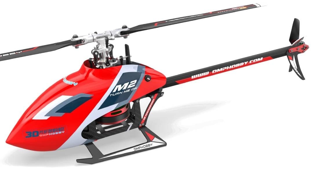OMP Hobby M2 Evo BNF Helikopter - Red - Elkjøp