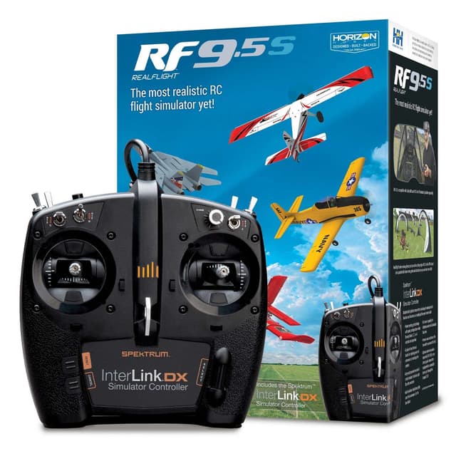 RealFlight RF9.5S Flight Simulator med kontrol | Elgiganten