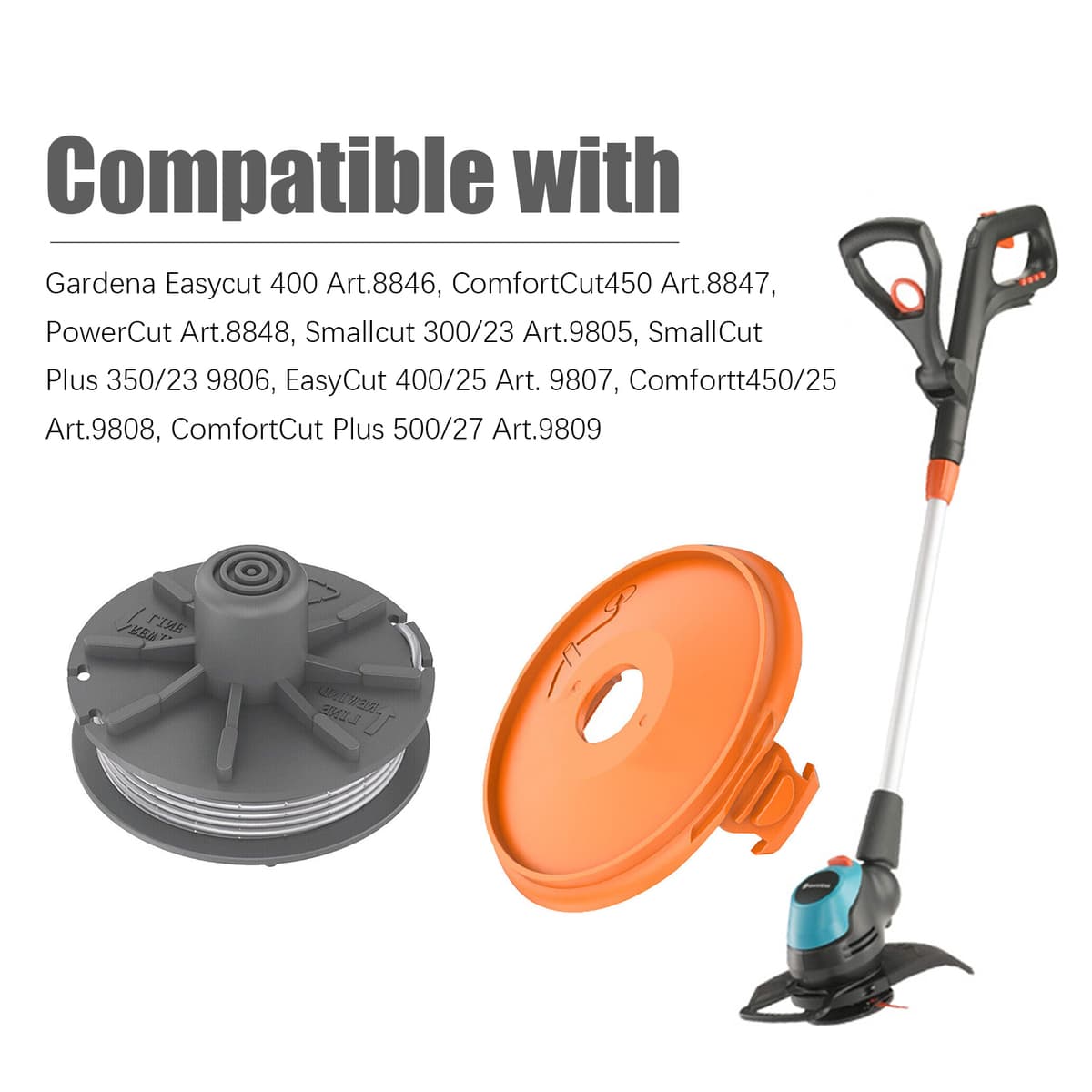 Trimmerspole för Gardena Easycut 400, ComfortCut450 grästrimmer ...