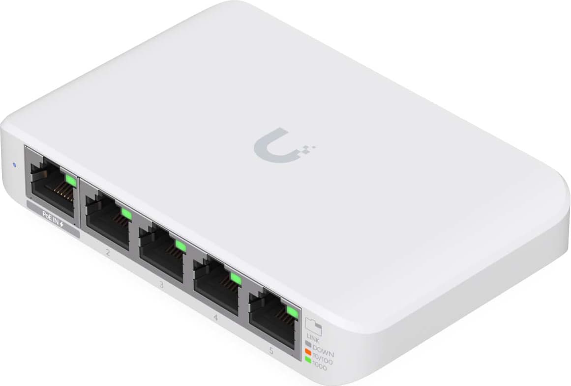Ubiquiti Flex Mini 5-port Gigabit switch - Elkjøp | Elkjøp