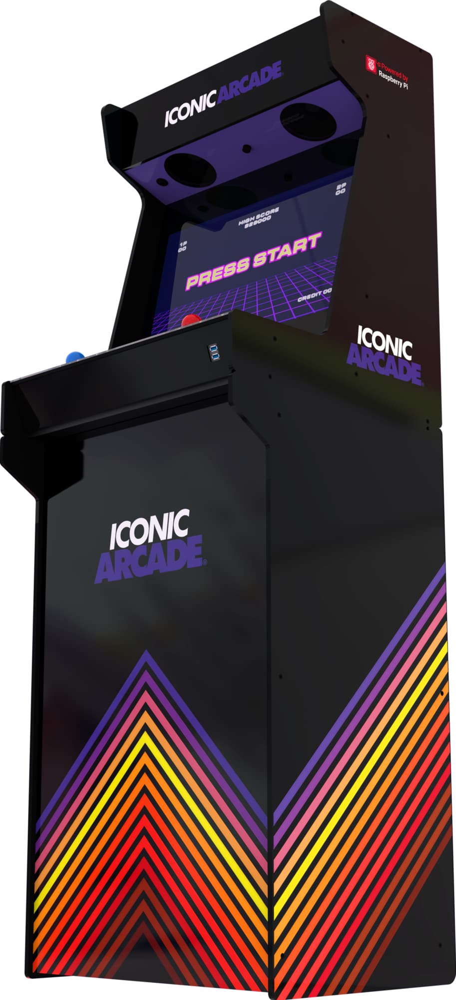 Iconic Arcade retro arkedemaskin - Elkjøp | Elkjøp