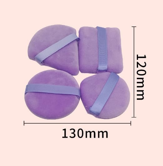 Powder puffs - Make-up puffs 4-pakning Lilla - Elkjøp | Elkjøp
