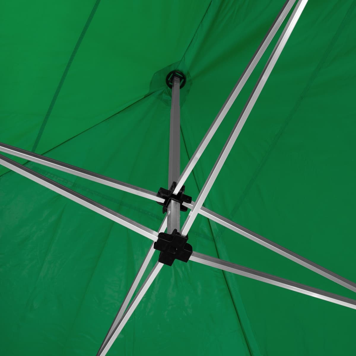 Partytelt, hagepaviljong Olivia 3x3 m med 2 vegger - grønn - Elkjøp ...