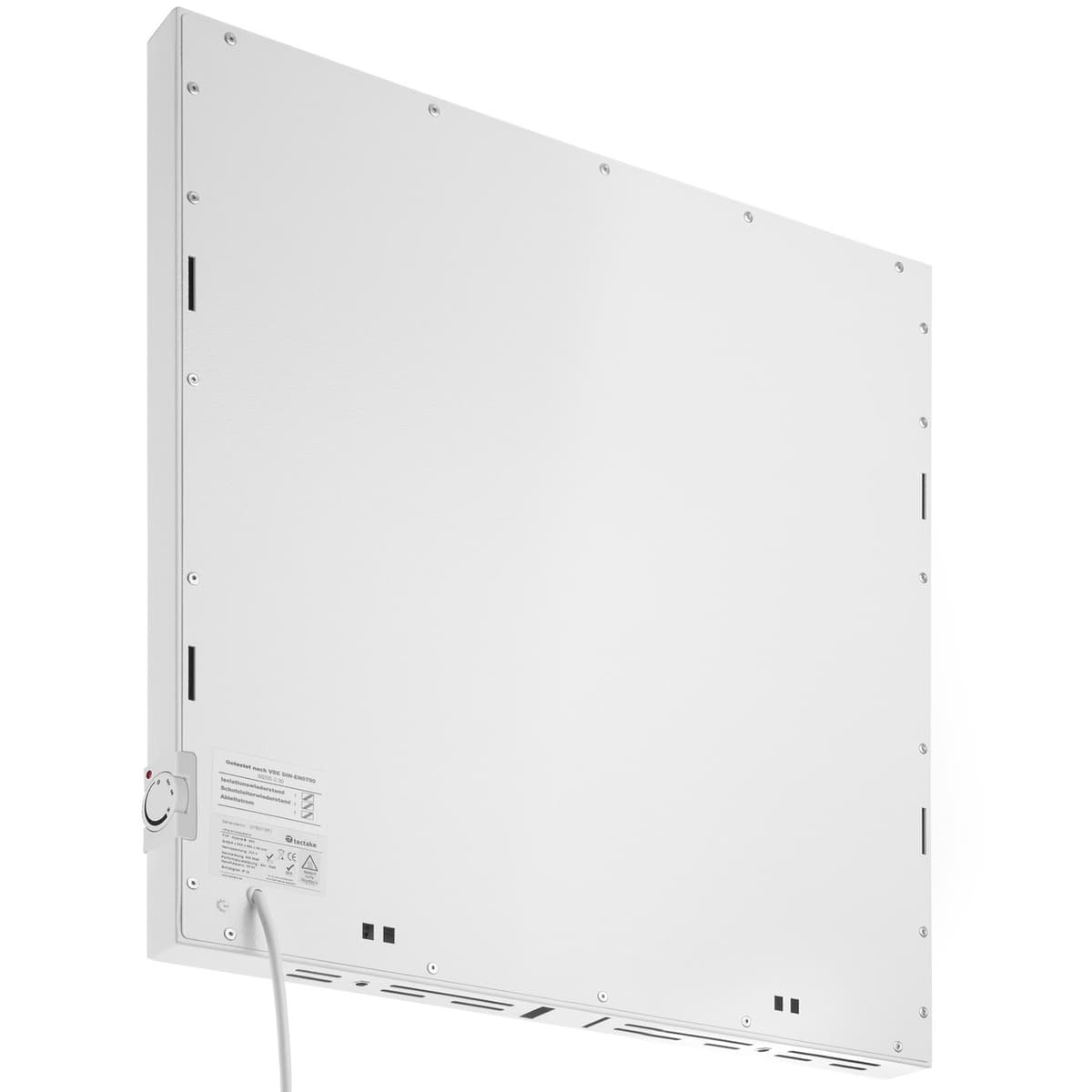 Hybrid infrarød Panelovn med termostat - 600 W - Elkjøp