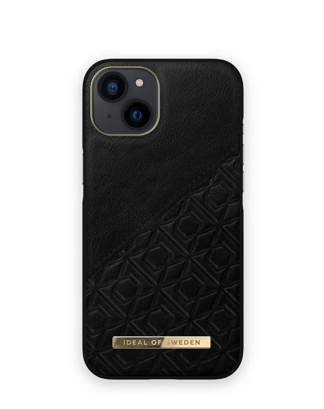 Atelier Case iPhone 13 Embossed Black - Elkjøp
