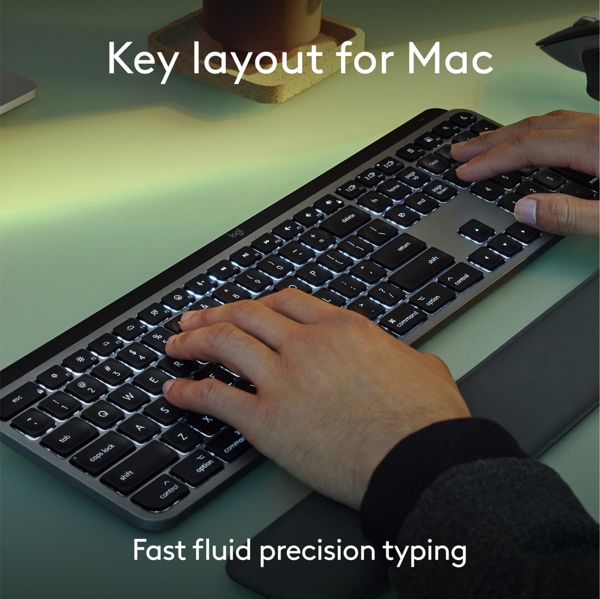 Logitech MX Keys S Mac Wireless keyboard - Elkjøp