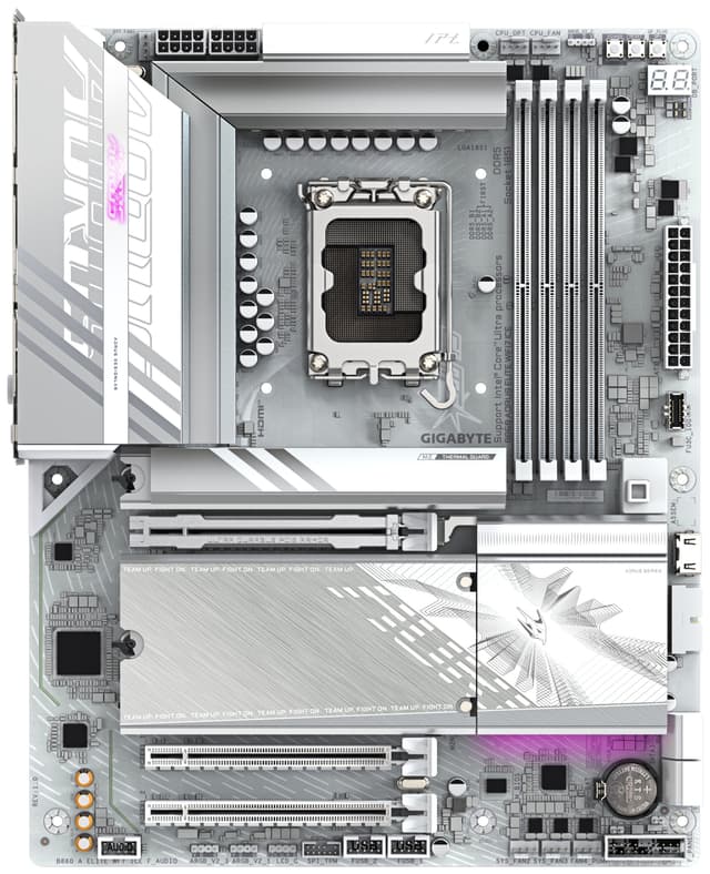 Gigabyte B860 A ELITE WF7 ICE moderkort - Elgiganten - Elgiganten