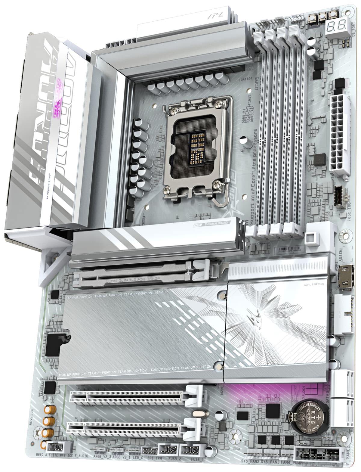 Gigabyte B860 A ELITE WF7 ICE moderkort - Elgiganten