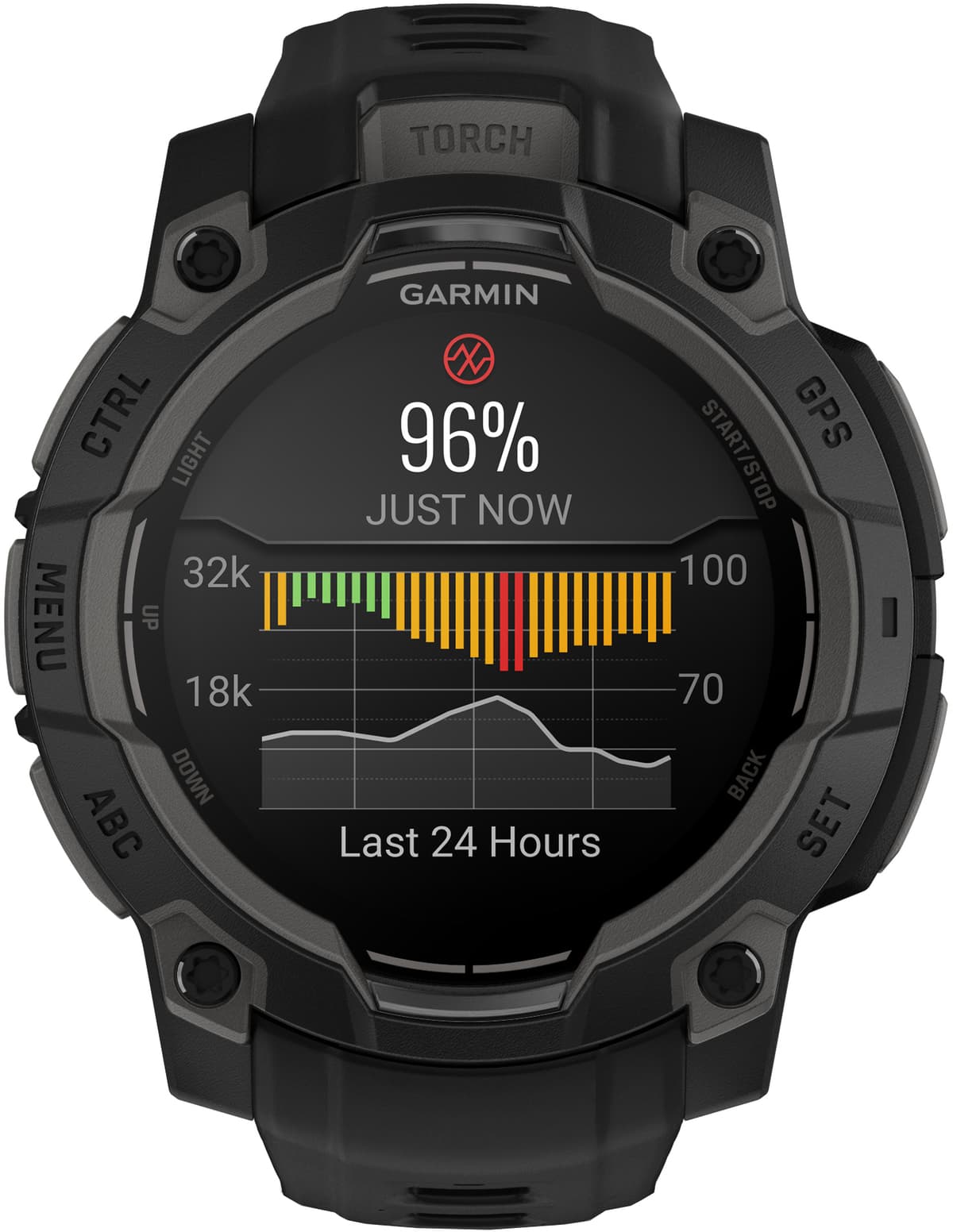 Garmin Instinct 3 smartklokke 45mm (sort) - Elkjøp