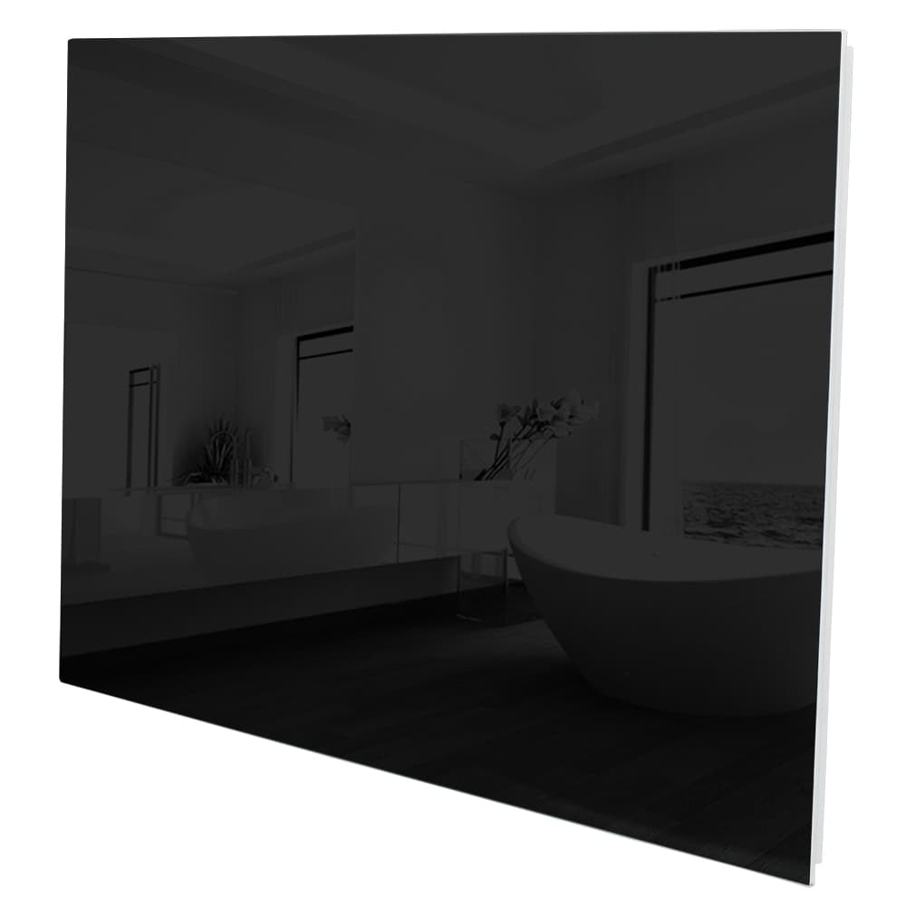 tectake Infraröd värmepanel glas, 270W, vit baksida 62 x 42 x 4 cm ...