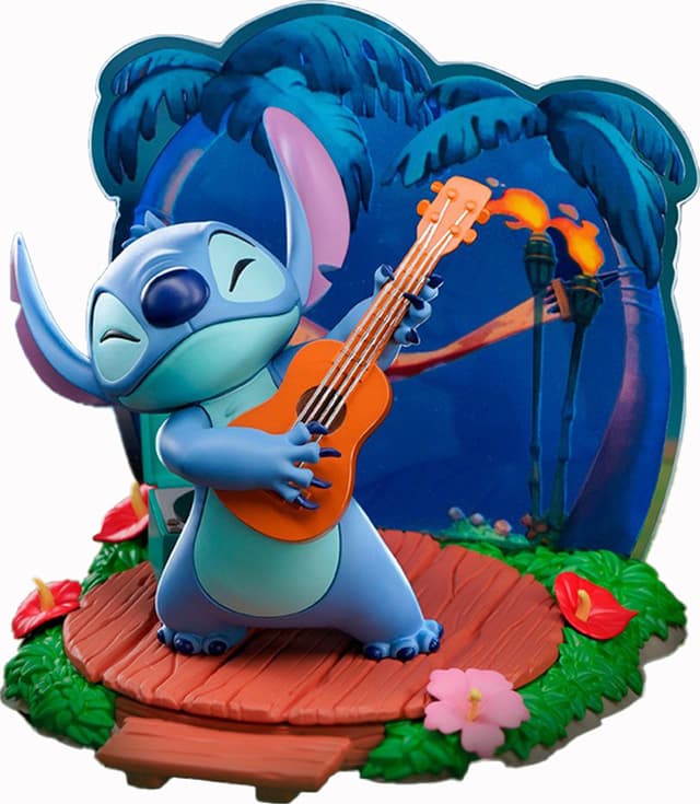 ABYstyle Studio Lilo & Stitch toimintafiguuri (Stitch Guitar) - Gigantti