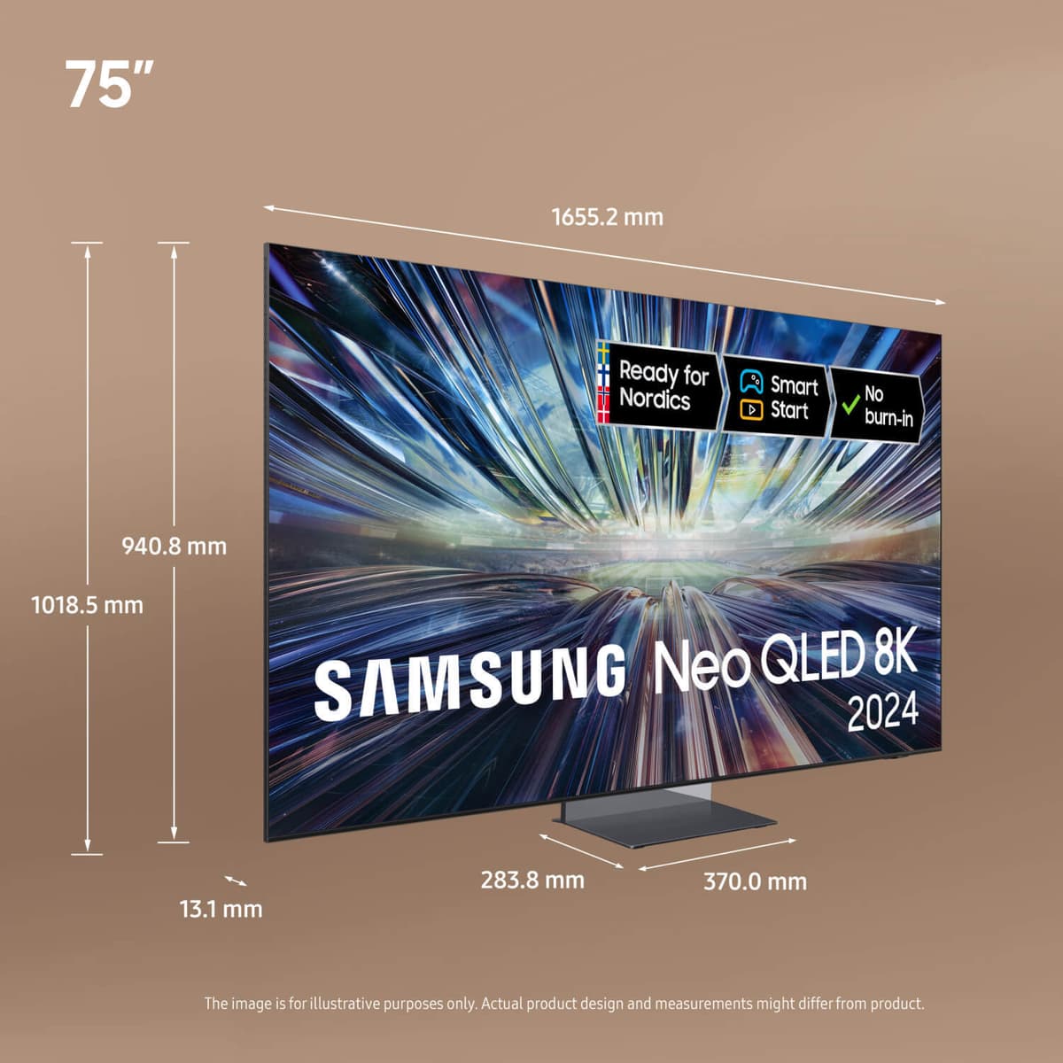 Samsung 75" QN900D 8K Neo QLED Mini LED Smart-TV (2024) - Elkjøp | Elkjøp