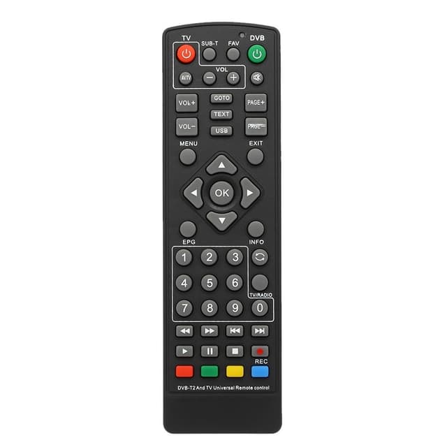 DVB-T2 Set-Top Box Fjernbetjening Udskiftning HDTV Smart TV Box ...