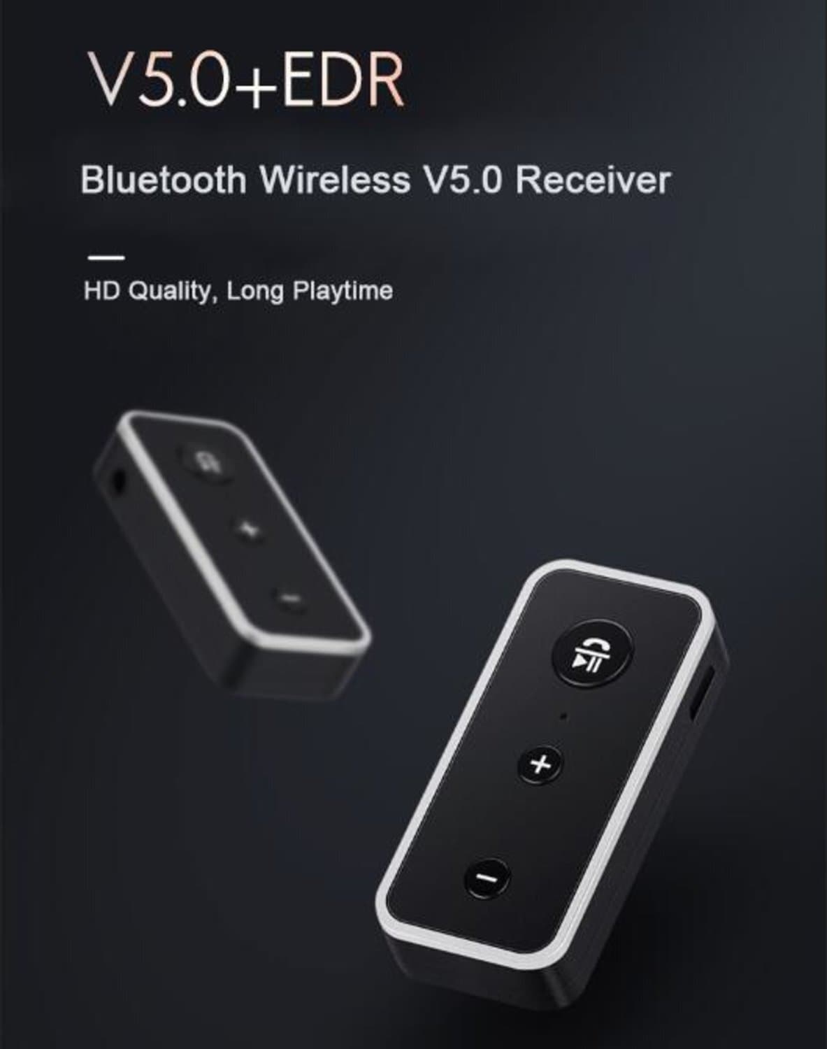 Bluetooth 5.0 mottaker / Aux biladapter - Elkjøp