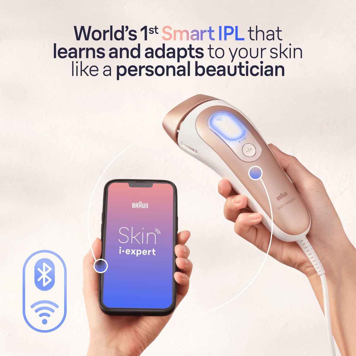 Braun Smart IPL Skin i-Expert Pro 7 hårfjernerlys PL7249 - Elkjøp | Elkjøp