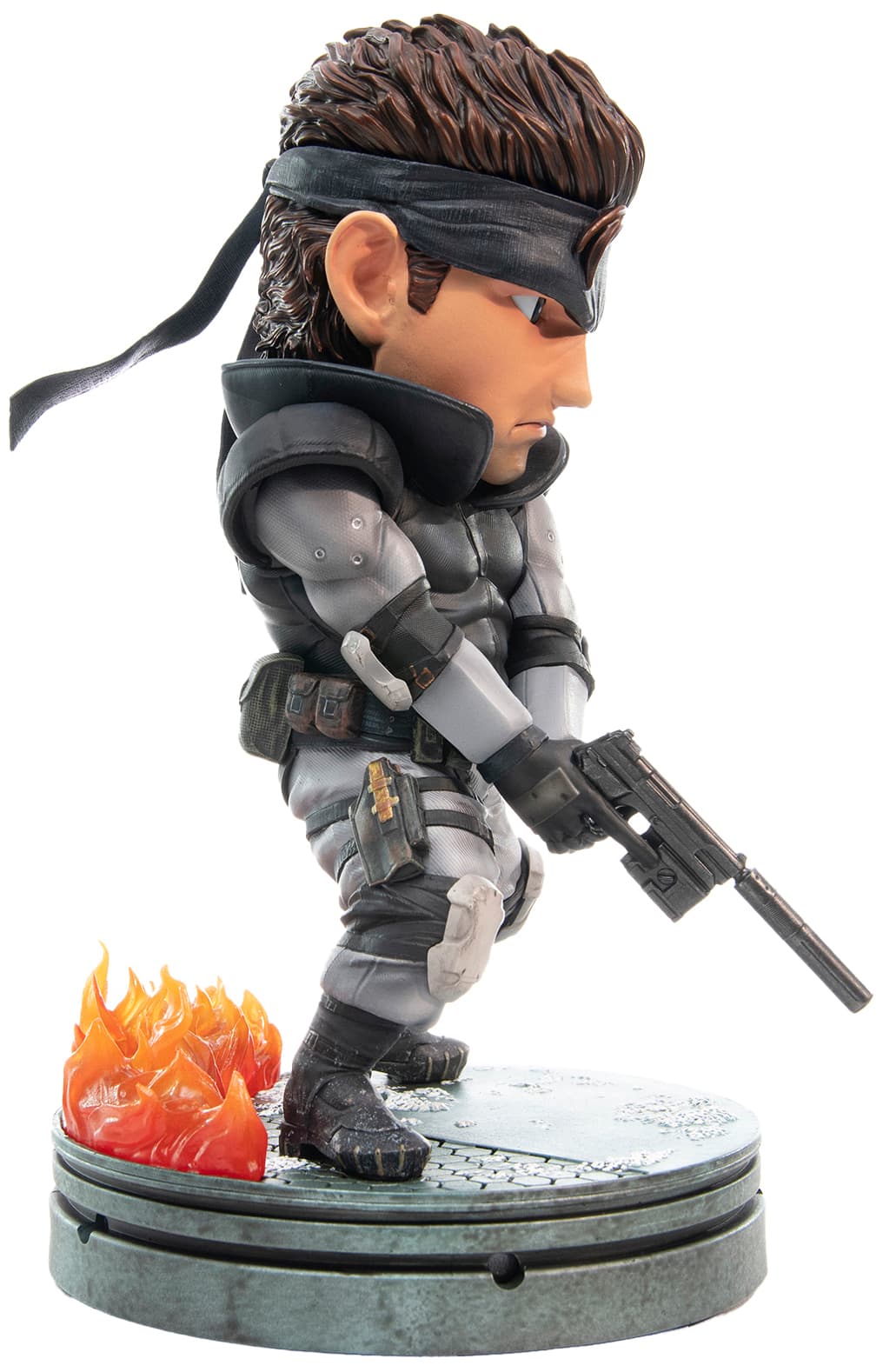 First 4 Figures Metal Gear Solid actionfigur (Solid Snake SD) - Elkjøp ...